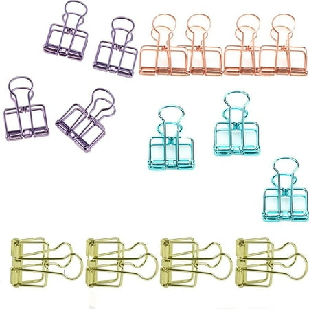 12 Pack Double Clip Clips, Wire Clips, Creative Hollow Drawing Clips ...