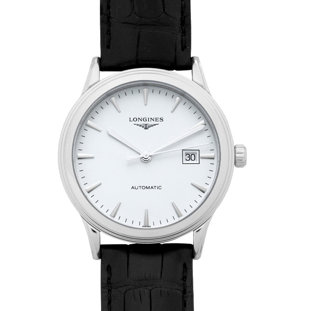 Longines Flagship Automatic White Dial Stainless Steel Men's Watch ...