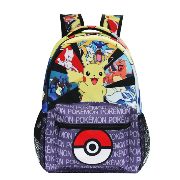 Mochila Pokémon para estudiantes de primaria y secundaria, mochila ...