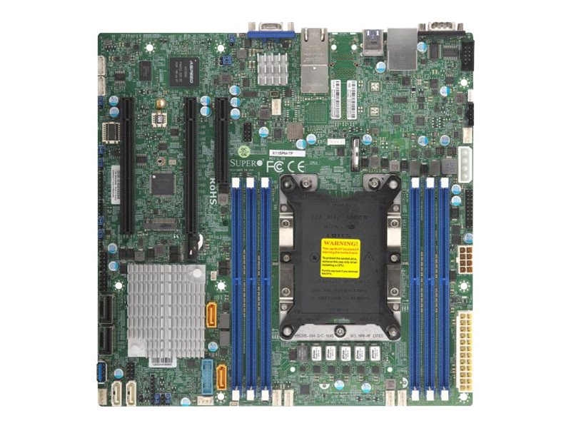 SUPERMICRO X11SPM-TF - Motherboard - micro ATX - Socket P - C622 - USB ...