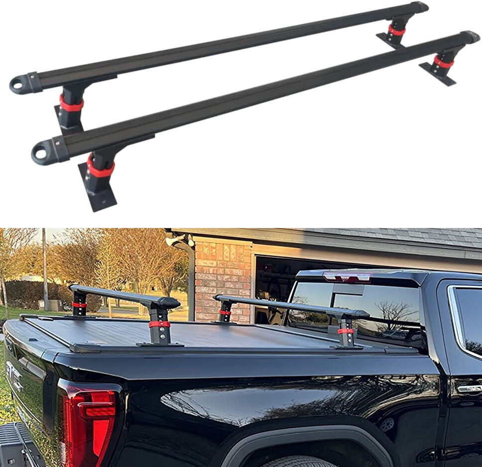 ROSY PIXEL Pick-up Truck Ladder Rack Tonneau Cover fit for Nissan ...