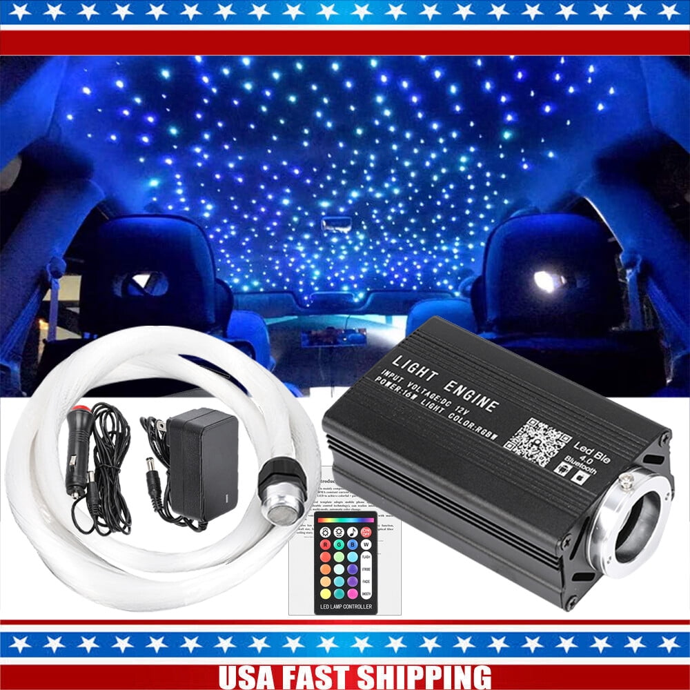 App Controlled Lights 500-Piece Fiber Optic Star Light Kit For Car ...