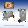 Flame King YSN30HOG Horizontal & Vertical Propane Cylinder with Premium ...