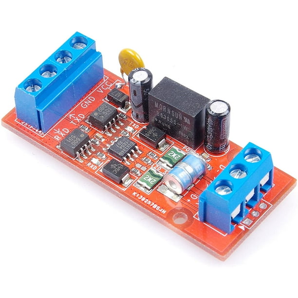 RS485 to TTL UART MCU Serial Port Signal Mutual Conversion Module Optocoupler Isolation ...