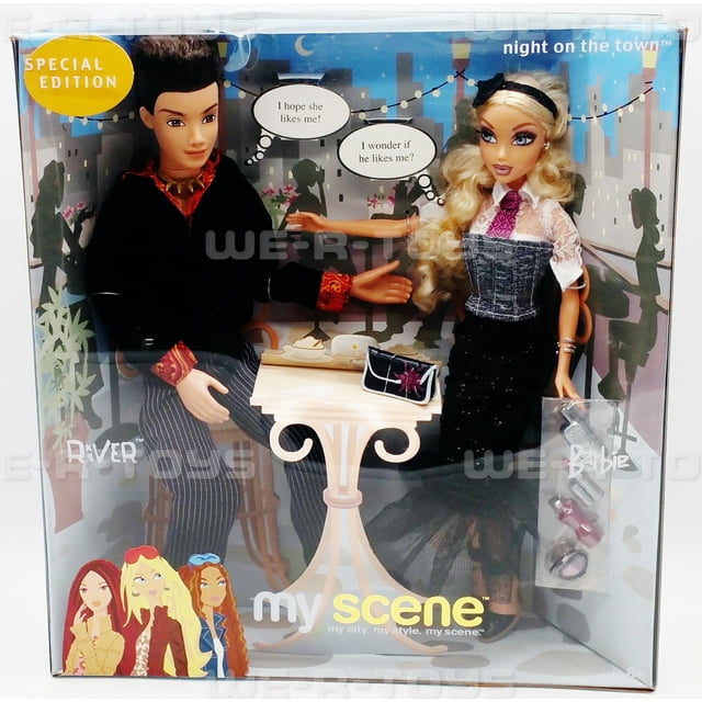 Barbie My Scene Night On The Town With Barbie & River Doll Set Mattel ...
