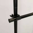 Miumaeov 2 Tier Adjustable Clothes Rack Hanger Telescopic Wardrobe ...