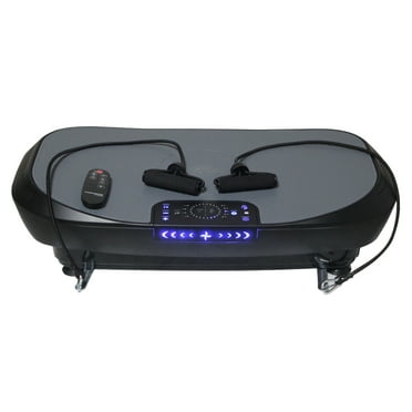 PowerFit Elite Vibration Platform with Exercise Bands and Remote Model ...