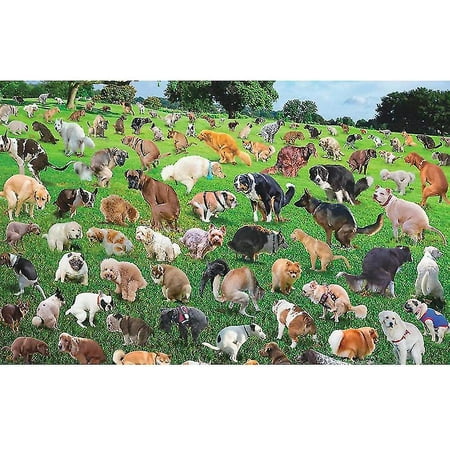 101 Pooping Puppies 101 Dog Poop Jigsaw Puzzle 1000 Sheet Plane Puzzle ...