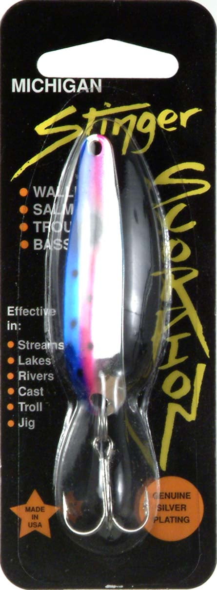 Stinger Michigan Scorpion Spoon 2.25 In. Rainbow, Fishing Spoons ...