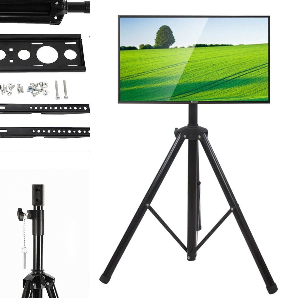 Miumaeov Tripod TV Stand Adjustable Mount Portable LCD Flat 34" to 50 ...