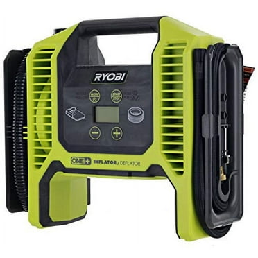 Ryobi 18-Volt ONE+ Lithium-Ion Cordless High Pressure Inflator with ...