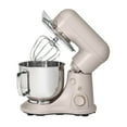 Beautiful 5.3 Qt Stand Mixer, Porcini Taupe with Flat Beater, Dough ...