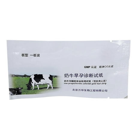 Pregnancy Test Strip Livestock Cattle Progesterone Colloidal Gold Test ...