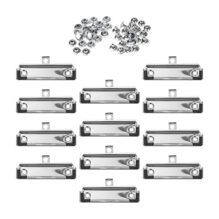 12 Pieces Clips for Clipboard, Low Profile Clipboard Clips with Rubber ...