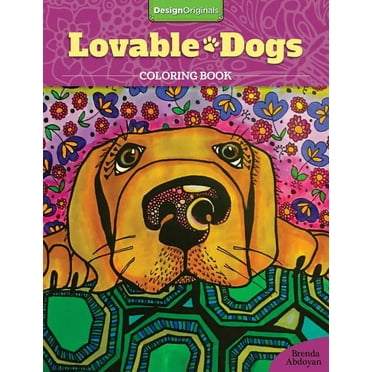 Dogs Coloring Book for Adults (Paperback) - Walmart.com