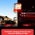 Solar-Powered Tri-Color LED Warning Light for Boating - Waterproof ...
