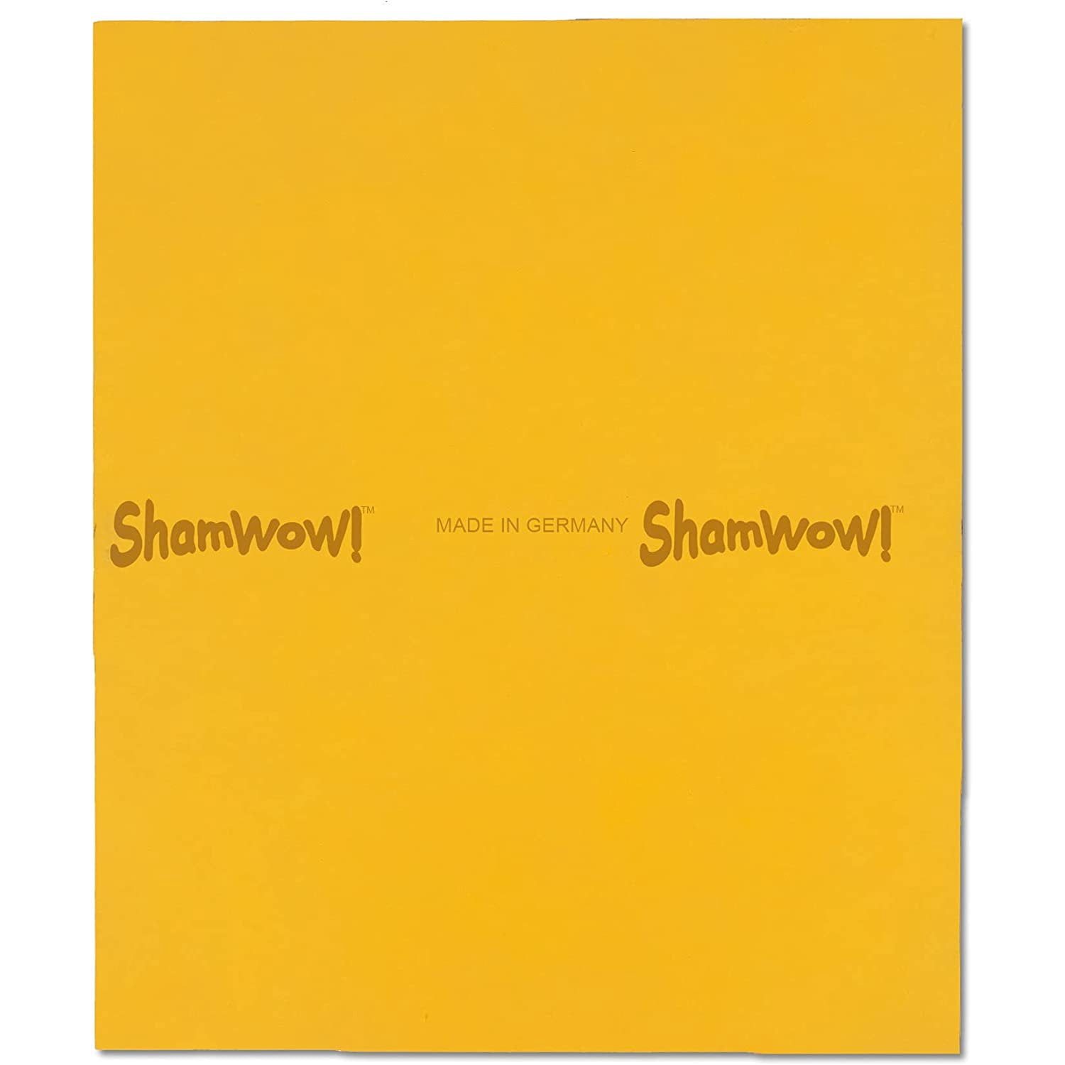 The Original Shamwow, Super Absorbent, Multi Purpose Cleaning Chamois ...