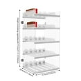 ToppiJoy 5 Layer Cigarette Display Holder, Retail Store Tobacco Display ...