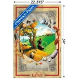 CATAN - Settlement Wall Poster, 22.375" x 34" - Walmart.com