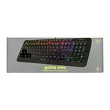 onn. Gaming Mechanical Keyboard with Blue Switches, Adjustable 16.8M ...