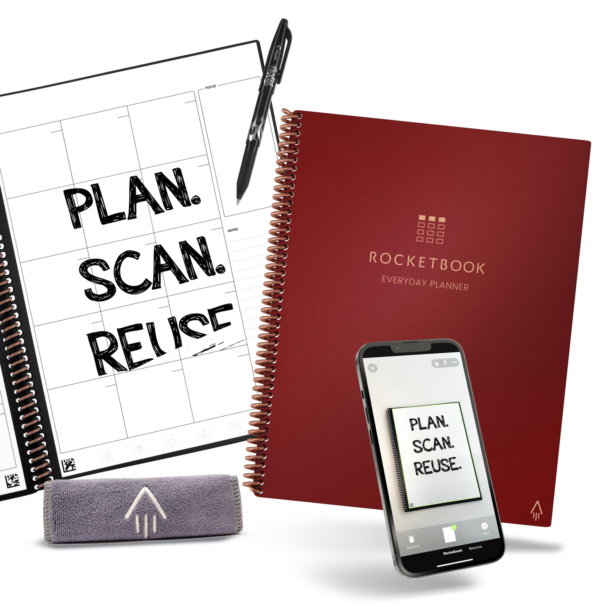 Click here for Rocketbook Smart Reusable Everyday Planner. Week... prices