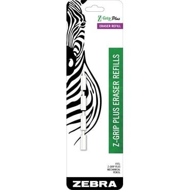 Zebra Z-Grip Plus Mechanical Pencil, 0.7mm, Bonus Lead & Erasers ...