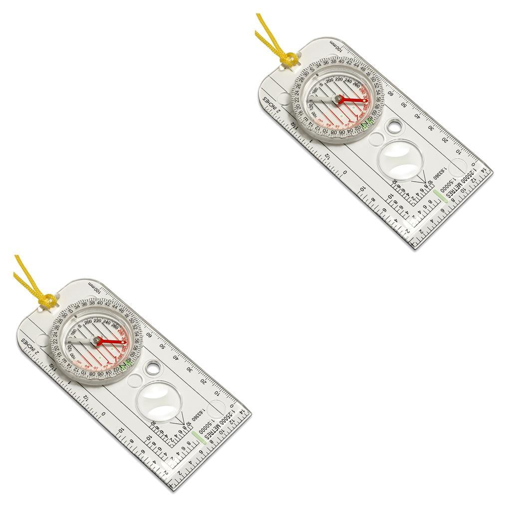 Sonducket Navigation Map Ruler Scouting Hiking Professional Scale ...