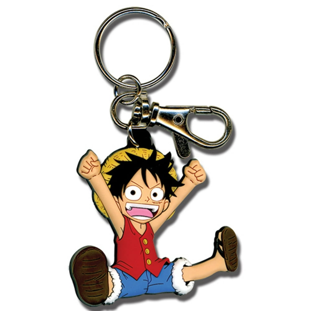 ONE PIECE - One Piece: SD Luffy PVC Keychain - Walmart.com - Walmart.com