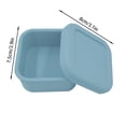 Silicone Food Storage Container With Lid Leak Proof Lunch Bento Box For ...