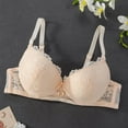 GEWSEY Women's Small Chest Everyday Bra Wireless Supportive Gathering ...