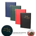 Coin Album, 10 Pages Storage Sheets with 120 Coins Pockets Penny ...