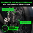 Rhino USA, Tactical Car Seat Organizer, Model RRK150, Black - Walmart.com
