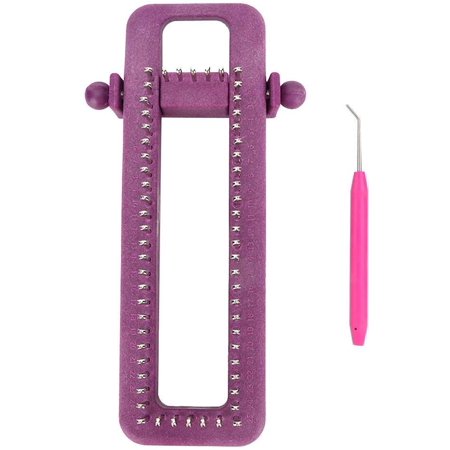 Sock Loom Kit, Hosiery Knitting Machine Adjustable Knitting Loom Board ...