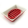 Norpro Red Silicone Oval Roast Rack, 9x6 Inches - Walmart.com