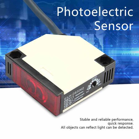 Photoelectric Switch, 30cm, Detection Distance Photoelectric Sensor Accessary Kit Switch ...