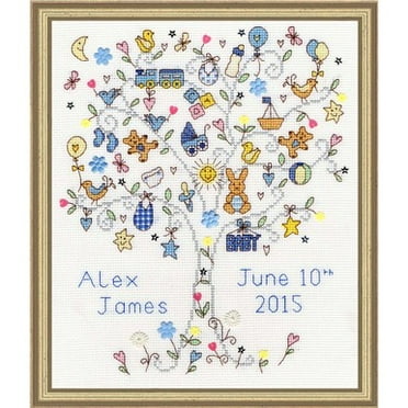 Bothy Threads Brambles Counted Cross-Stitch Kit - Walmart.com