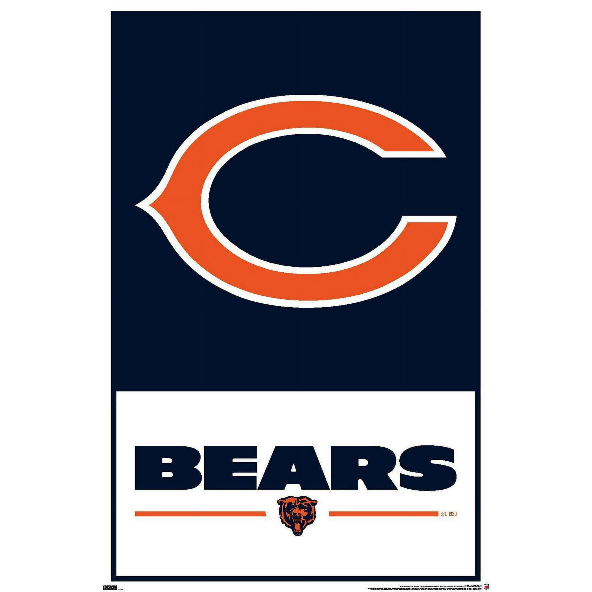 Click here for Trends International Nfl Chicago Bears - Logo 21 W... prices