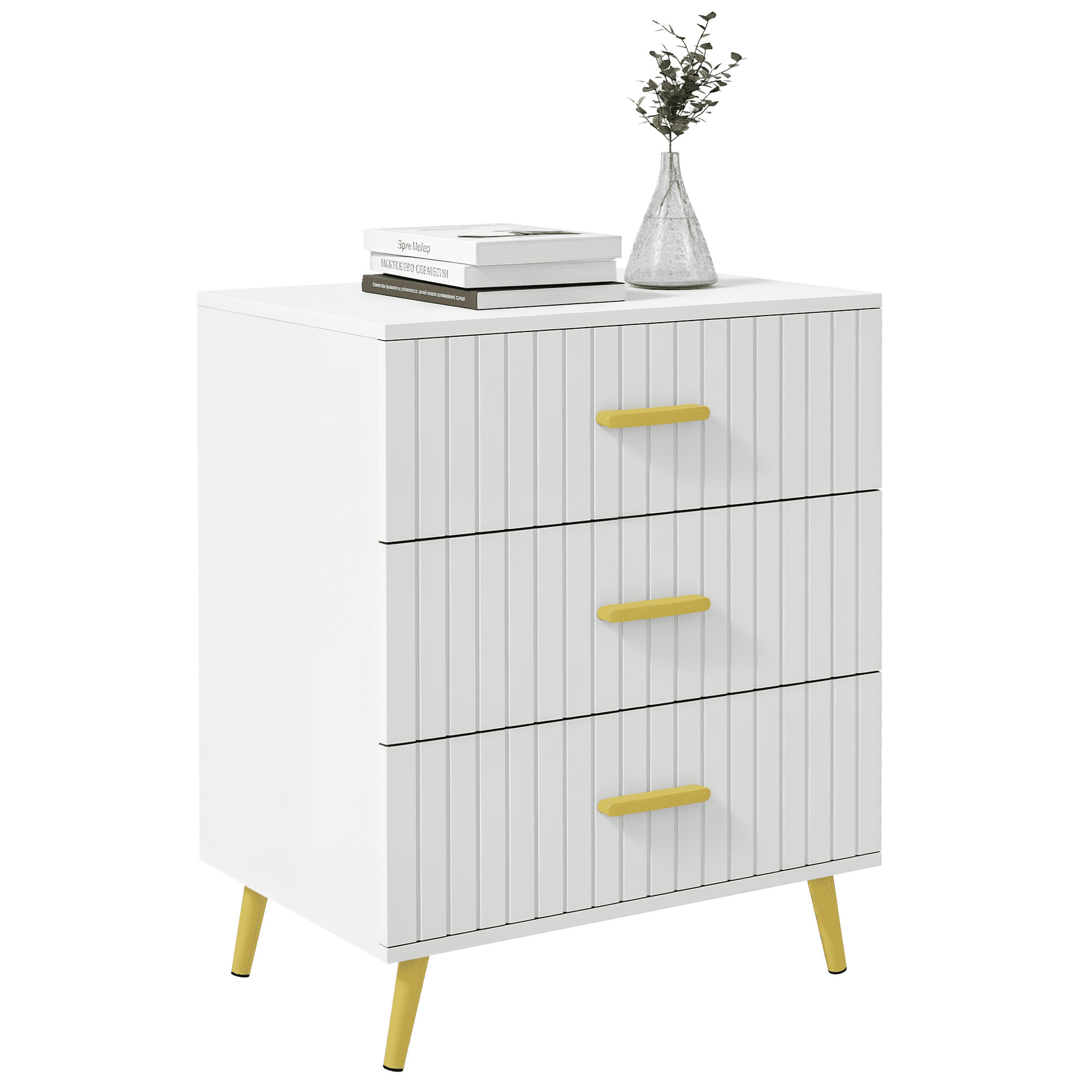 Click here for Homcom Bedroom Chest Of Drawers  3-Drawer Dresser... prices