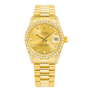 Bulova Women's Classic Champagne Dial Yellow Gold Steel Bracelet Watch ...