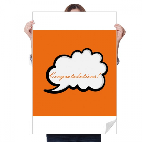 Congratulations Poster