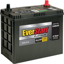 EverStart Platinum BOXED AGM Battery, Group Size H4 12 Volt, 570 CCA ...
