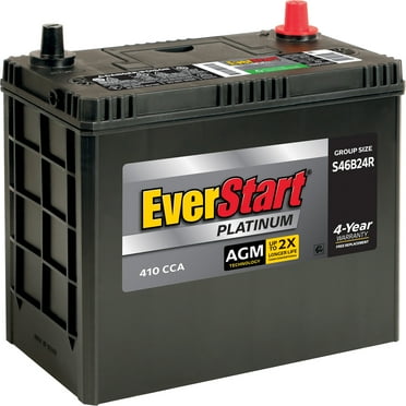 EverStart Platinum BOXED AGM Battery, Group Size 51R 12 Volt, 435 CCA - Walmart.com