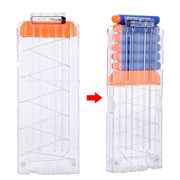 Bullet Magazine, Soft Bullet Clip Interesante ABS Conveniente Práctico ...