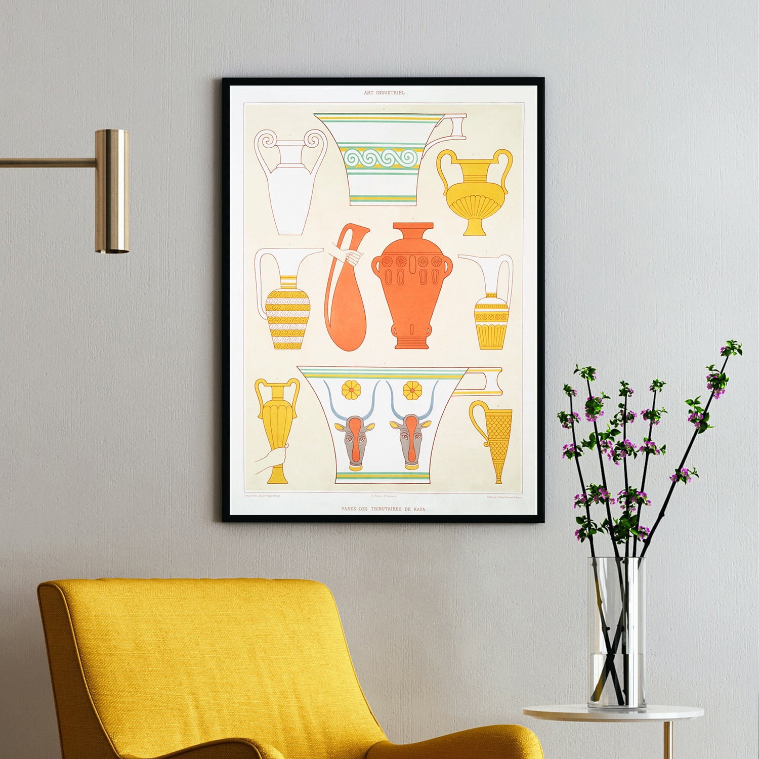 Vases of Tributaries to Kafa - 1878 | Émile Prisse d'Avennes | Premium ...