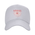 Mardi Mercredi Sandwich Cap Unisex Adjustable Adult Baseball Caps ...