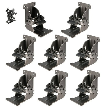 90 Degree Self-Locking Folding Hinge Table Leg Brackets Foldable For ...