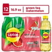 Lipton Diet Green Tea, Mixed Berry Iced Tea, Drinks Case, 16.9 fl oz ...