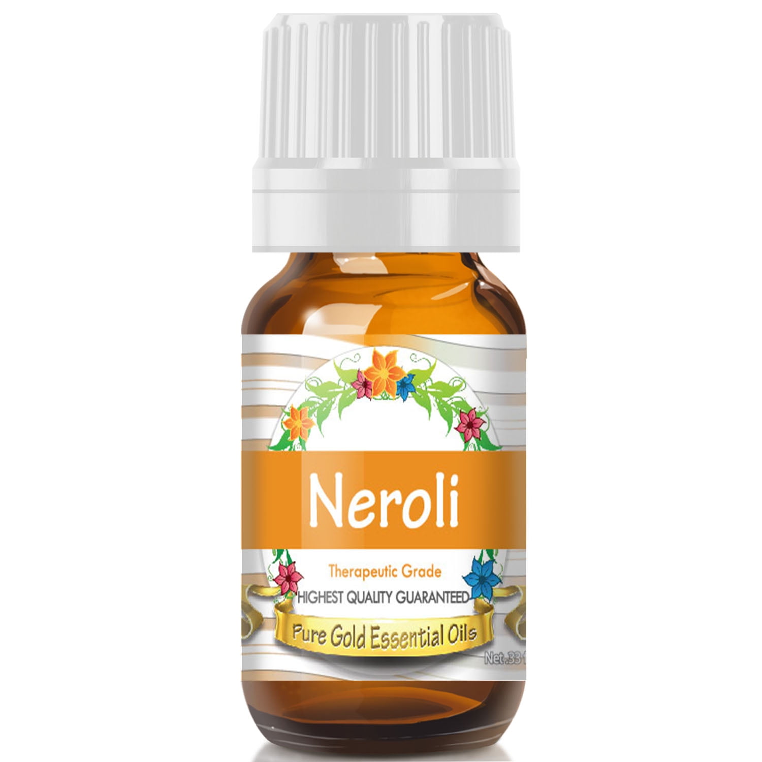 Pure Gold Neroli Essential Oil, 100% Natural & Undiluted, 10ml ...