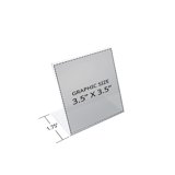 Azar Displays 112738 Angled L-Shaped Sign Holder Frame with Slant Back ...