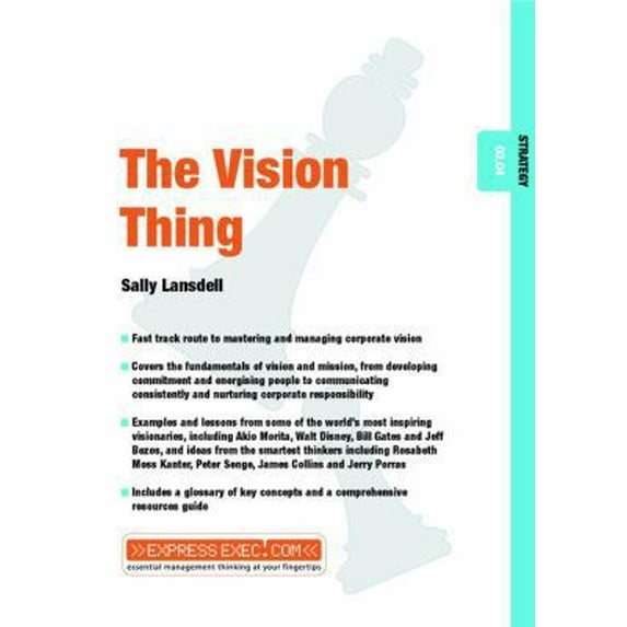 Pre-Owned The Vision Thing: Strategy 03.04 (Paperback) 1841122017 ...